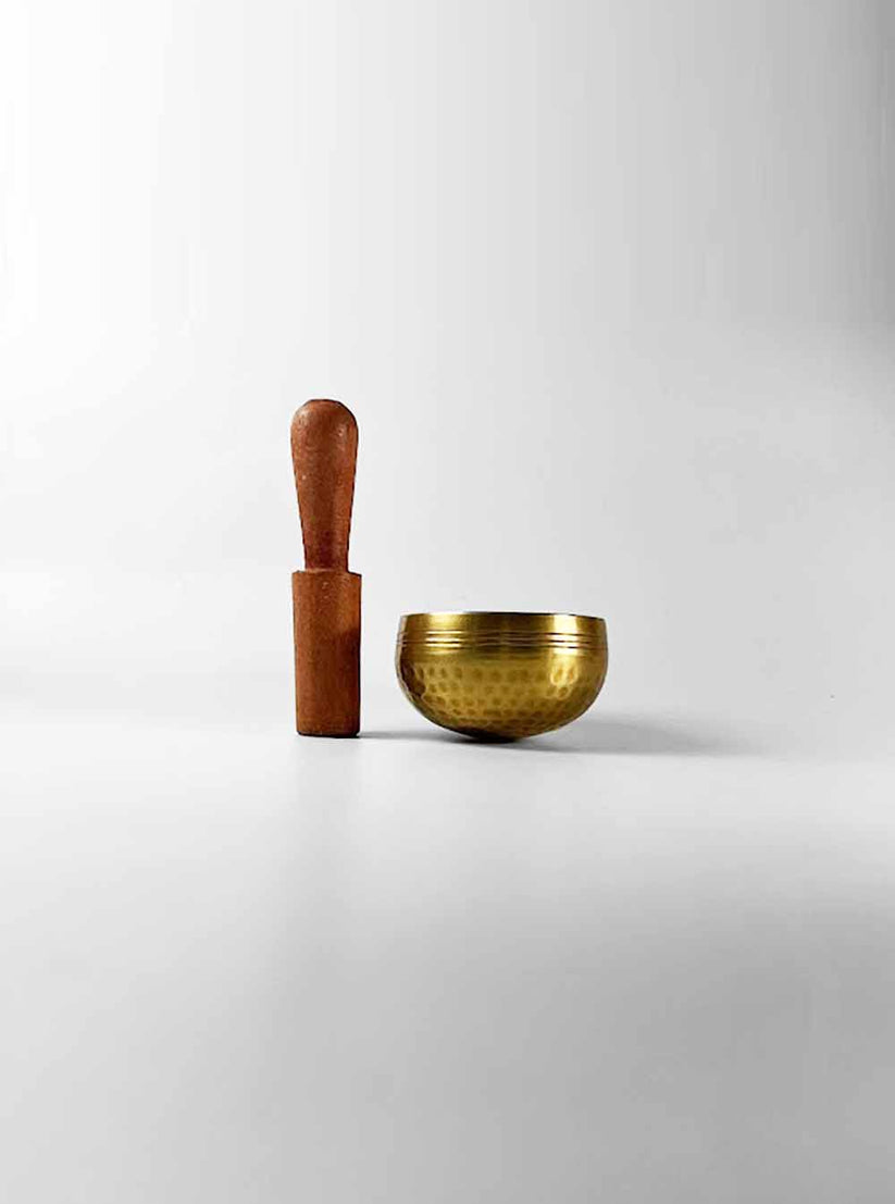 Five Metal Hand-beaten Singing Bowl 8cm – Ren Ting Online